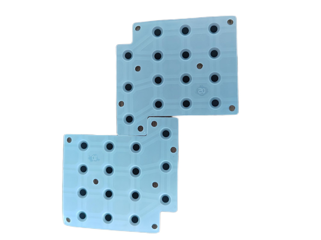 Customized Has conductivity Silicone Rubber Buttons, Carbon Conductive ...