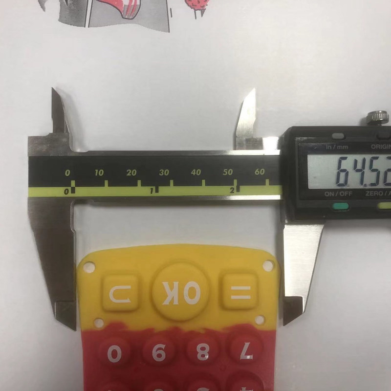 Customized Silicone Rubber Button With Different Colors Sizes And Shapes