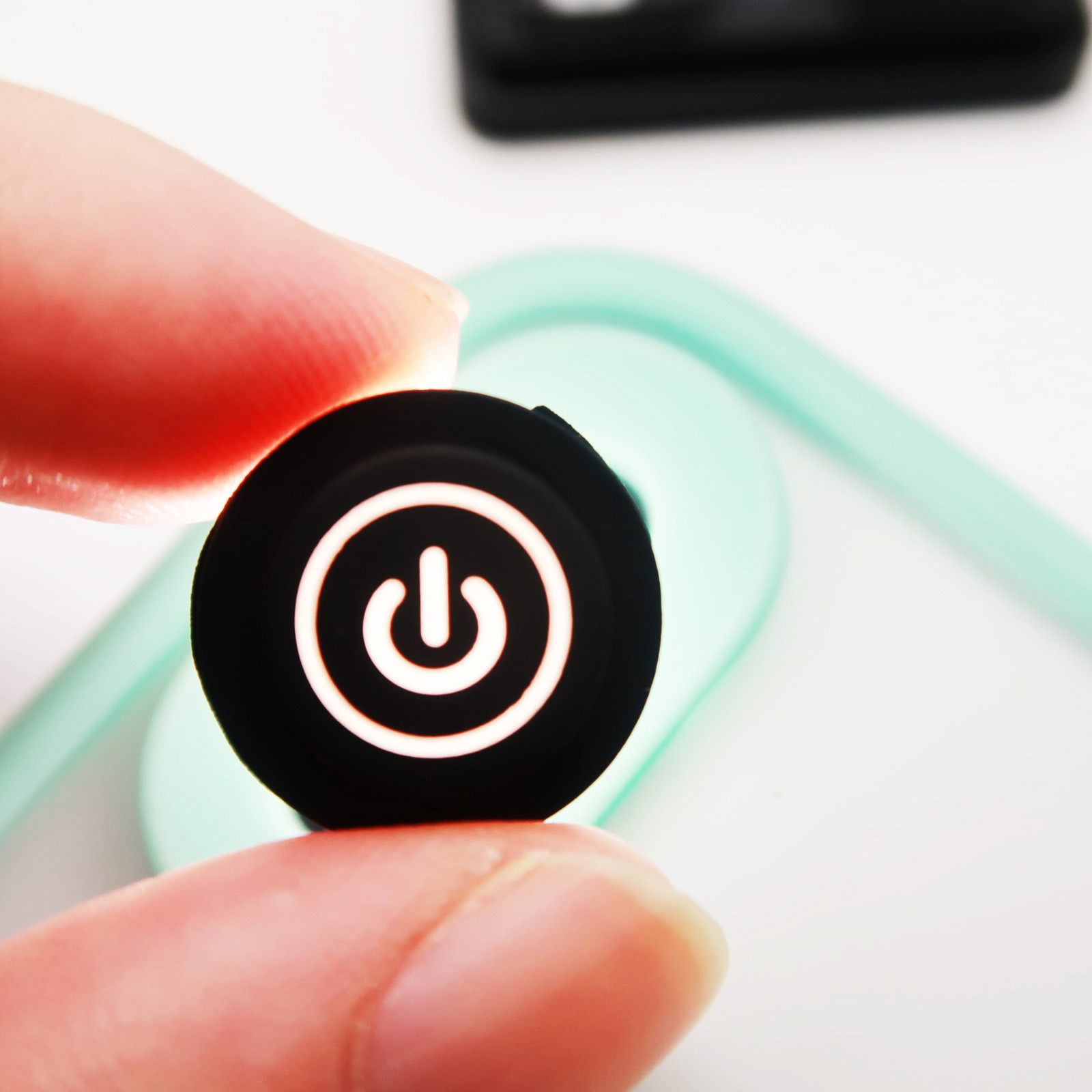 Flexible and Durable Silk Screen Transparent Silicone Buttons for ...